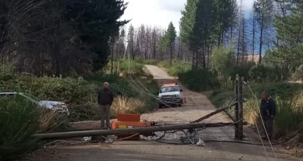 El impacto del temporal en la comarca Andina - Cadena de los Andes